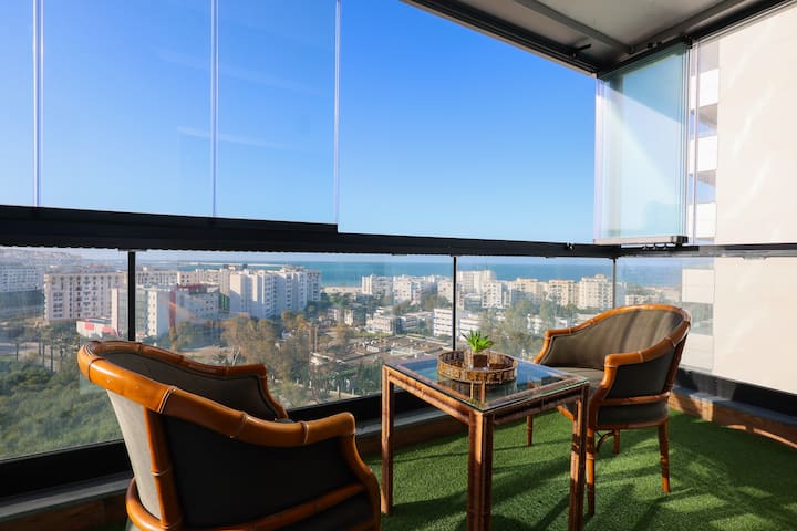 Appartement Haut Standing, Vue Mer, Plein Centre - Tangier, Morocco