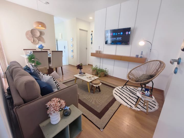 Ap Recreio Casa Mar -10m Praia/piscina/vaga/arcond - Recreio dos Bandeirantes