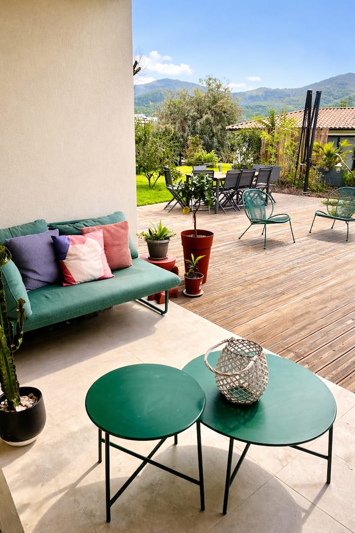 Villa Moderne 3 Chambres Proche Plage Agosta - Porticcio