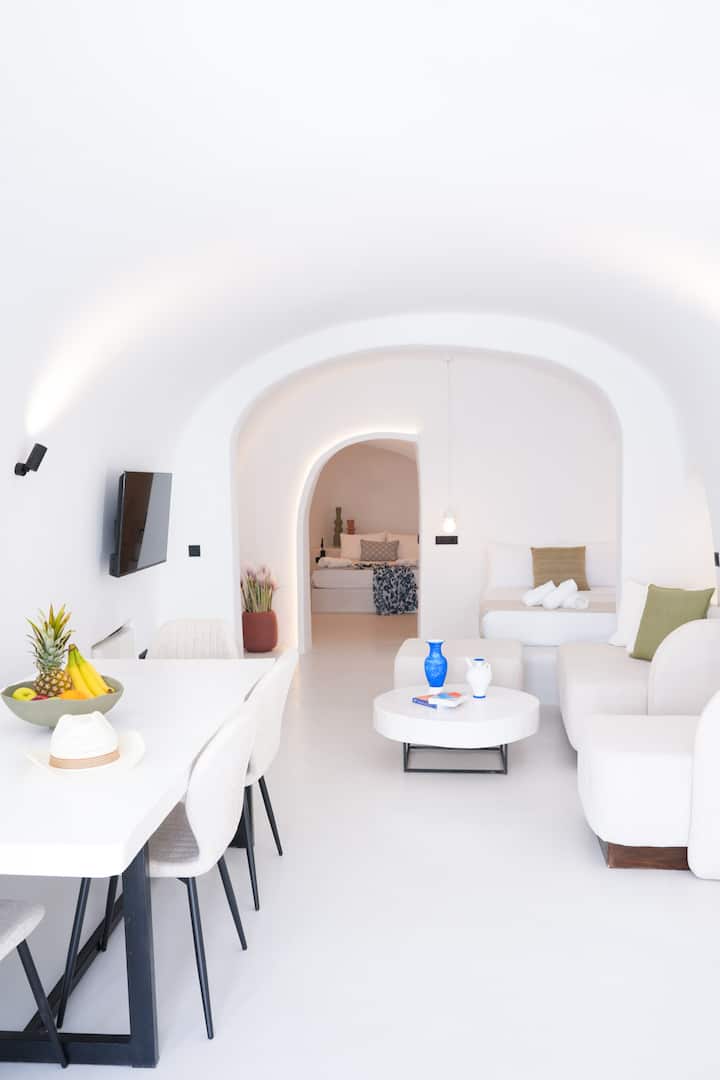 Eros Residence - Hot Tube With Caldera View - Oia