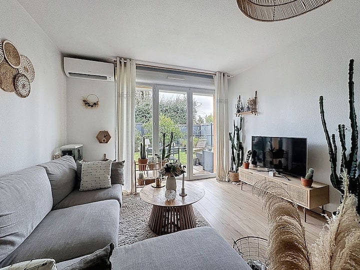 Appartement 2 Pièces La Teste (Piscine Commune) - Arcachon