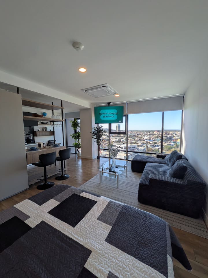 Estudio Con Vista Increible Cerca De Garita Sy - Tijuana