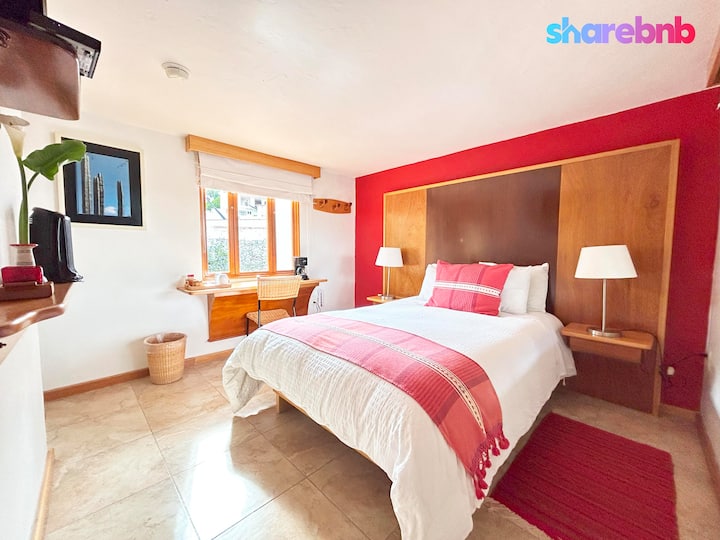 Suite Artesanal Con Vista Al Jardín · Centro - Bernal