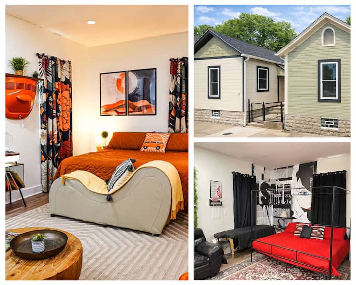 South Park Sisters | 2 Private Cottages | Sleeps 4 - Dayton, OH