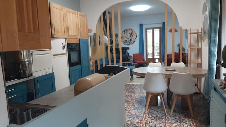 Maison Vigneronne 6pers, Terrasses, Calme  Au Cœur - Pézenas