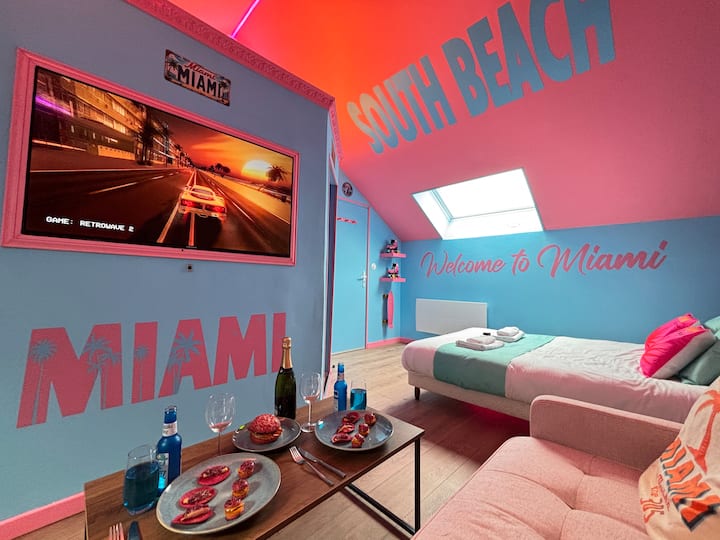 Studio Miami Dream Proche De L'avenue De Champagne - Épernay