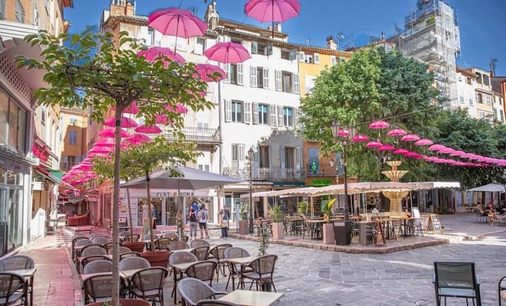 Appartement Cosy Place Aux Aires - 4 Couchages - Grasse