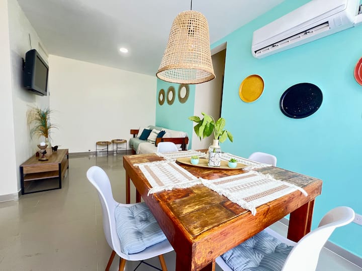 Apto Lujo 5 Piso A/c-wifi/piscina/cerca Playa - Covenas