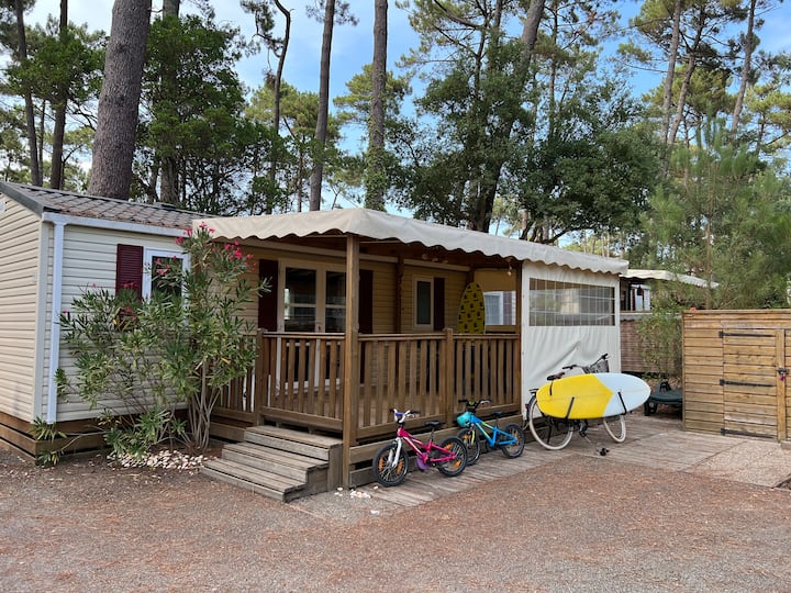 Bungalow Camping Les Oyats - Vieux-Boucau-les-Bains