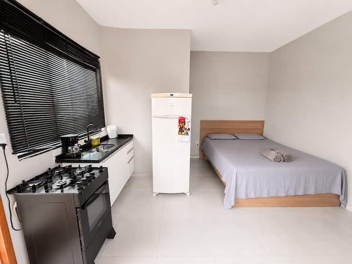 Studio C/sacada, Ar Condicionado, Cozinha, Garagem - São Mateus