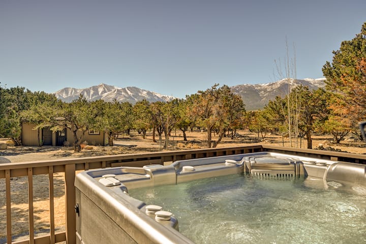 Piñon Peak Retreat |Hot Tub |Views |2 Living Areas - Buena Vista, CO