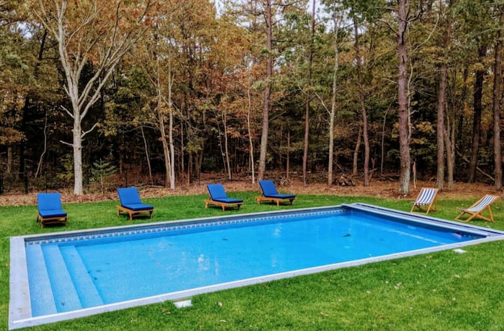 Private Hamptons Retreat W/heated Saltwater Pool - Eastport, NY