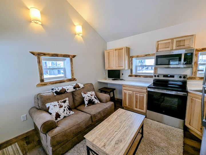 Fireside Cabin 15 | The Cow Cabin | Pet Friendly - Baraboo, WI