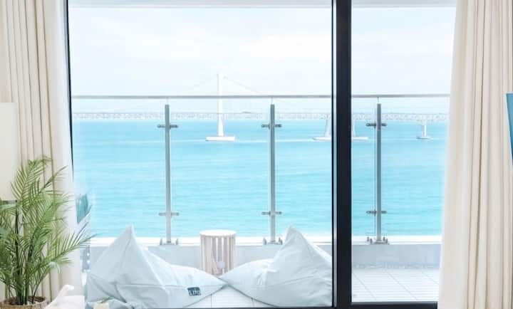 [바닷가 1초 감성숙소]
[광안대교 정면 오션뷰]
[완전깨끗한숙소]
|광안해온 | - Busan