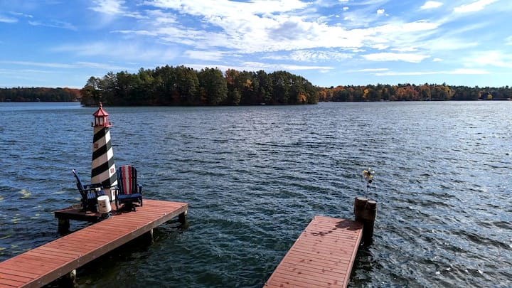 Lake Minocqua Island Home | Walk To Town | Sleep 6 - Minocqua, WI