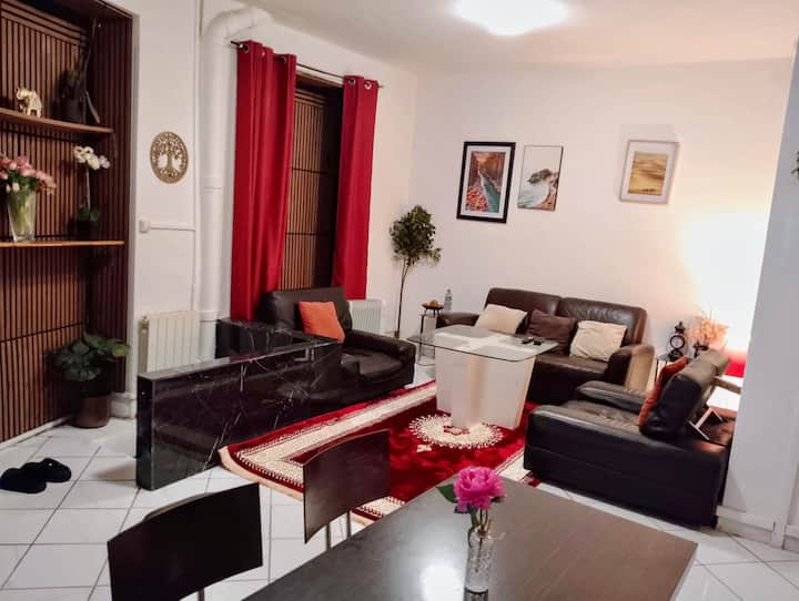 Appartement Duplex Vue La Tour Eiffel Le Soir - Cachan