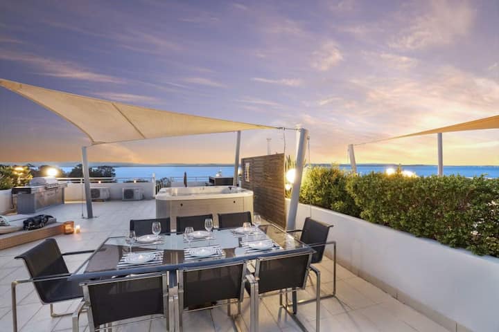 Waterfront 2.0 Penthouse+jacuzzi+bbq - The Entrance