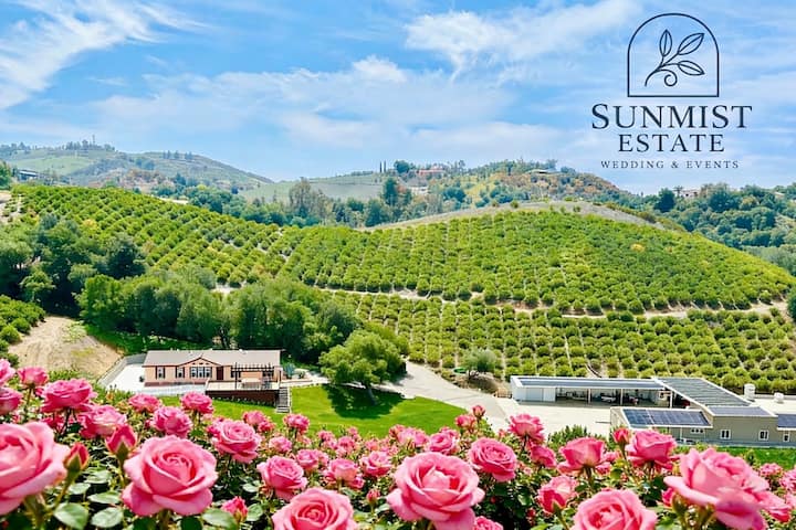 Sunmist Estate: Luxury Wedding&event 6b4b 17p - Temecula, CA