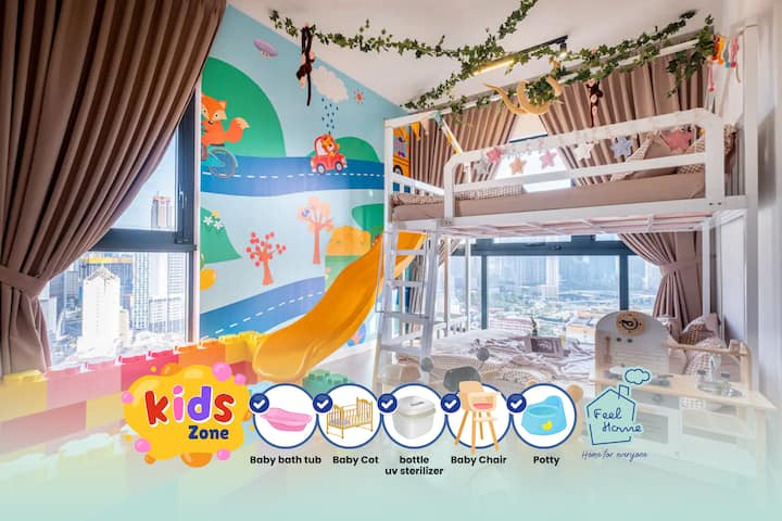 Slide Into Dreamland Suite Skyline Pudu Above Lrt - Kepong