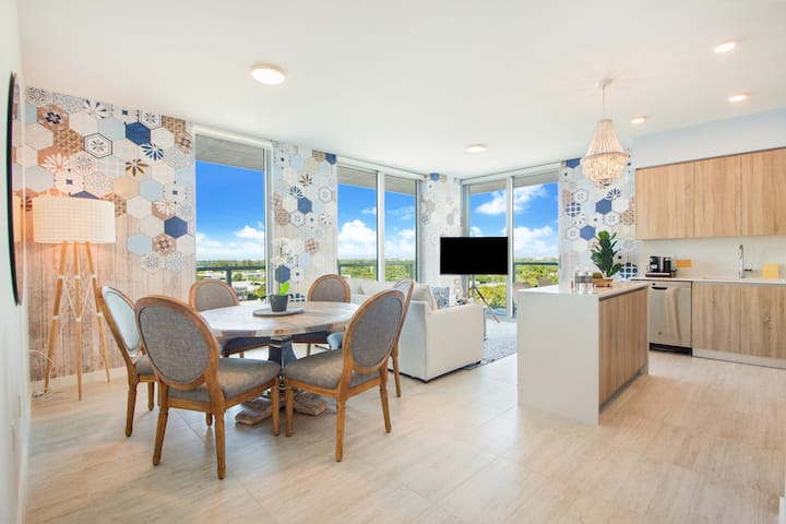 Private Condo With Gym, Pool, Near Design District - 邁阿密