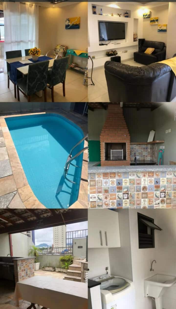 Apartamento Cobertura  óTimo  Para Seu Lazer - Santo André