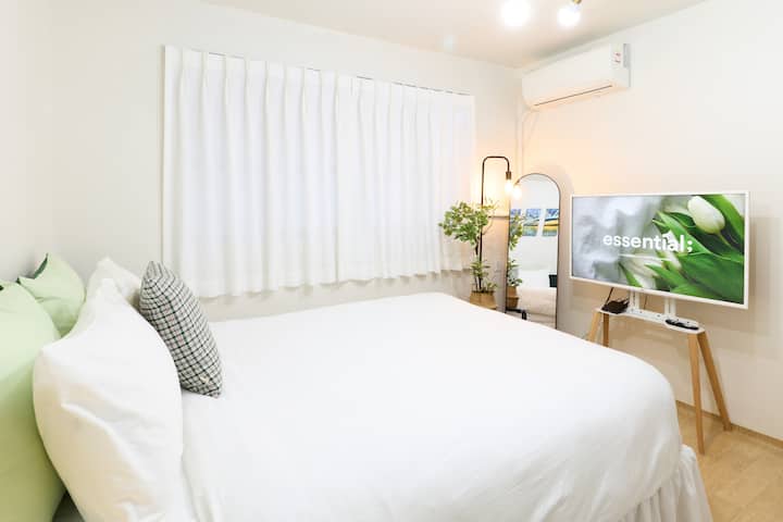 [합법]아늑하고 조용한 2인 감성스테이 프라이빗 야외공간, 1호선구로역 공항버스 도보 5분 - 하안3동