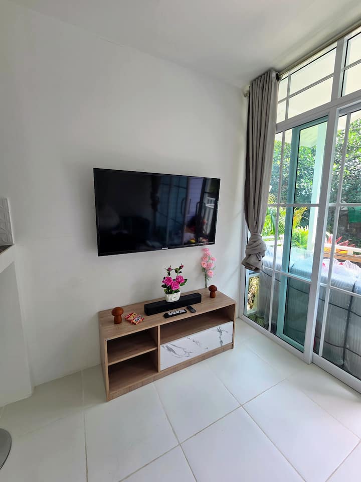 Blaues Garten-juwel: Laptop-ready & 2 Smart-tvs - Ko Pha Ngan