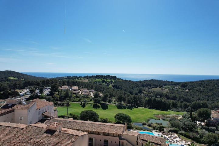 T2 47 M2 Vue Mer Résidence Avec Piscine Et Tennis - Bandol