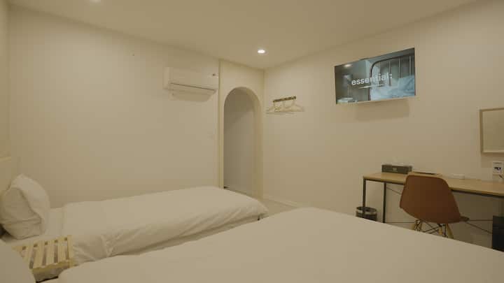 제주스테이 디럭스트윈룸(2026.02월 리모델링) - Jeju-si