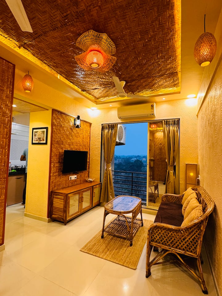 Cozy Village Style 1bhk Escape In Bhivpuri - Matheran