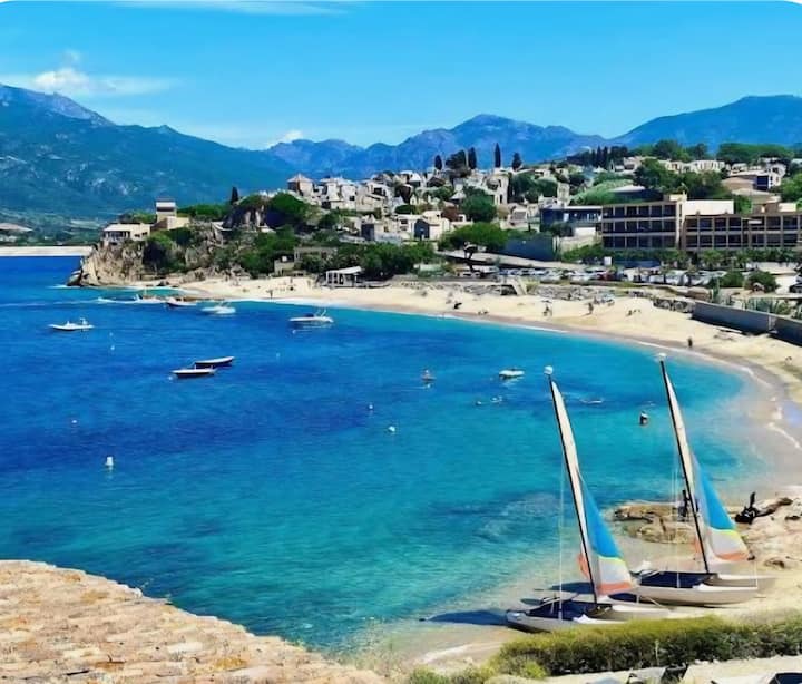 Joli T2 En Centre-ville à Proximité Plage Et Port - Propriano