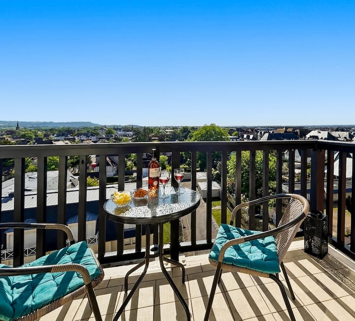 Vue Panoramique, Studio Front De Mer Avec Parking - Cabourg