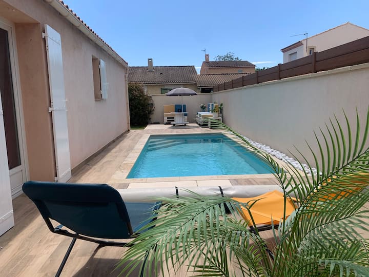 Maison L 3ch L Piscine Chauffée L Clim L Alpilles - Miramas