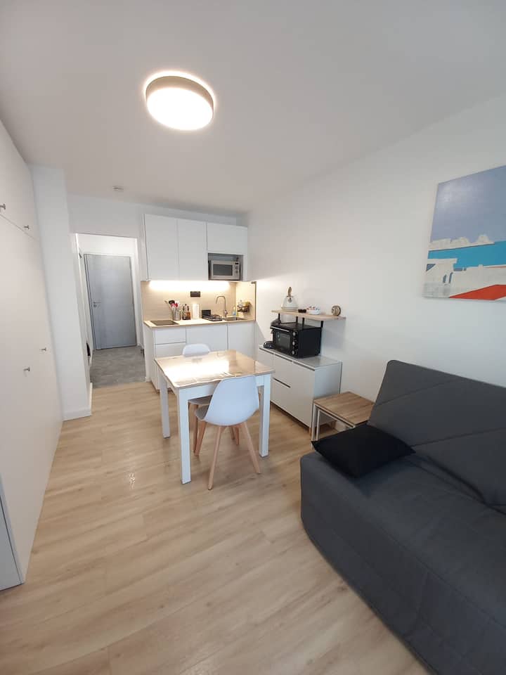 Studio Rénové à Neuf  Ponant  Golf  Parking Privé - La Grande-Motte