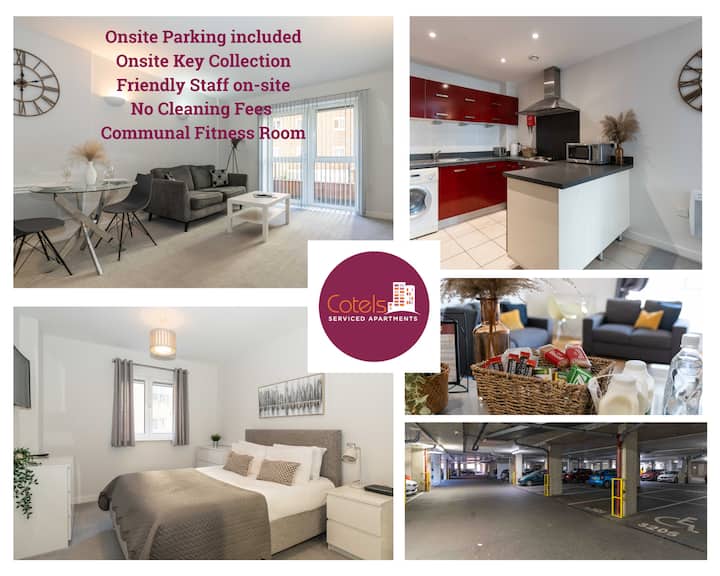 Sleek Apartment In Town Centre • Wifi • Parking • - Northampton