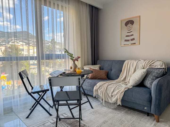 Qoople Elite 3 City-16 апартаменты рядом с пляжем - Alanya