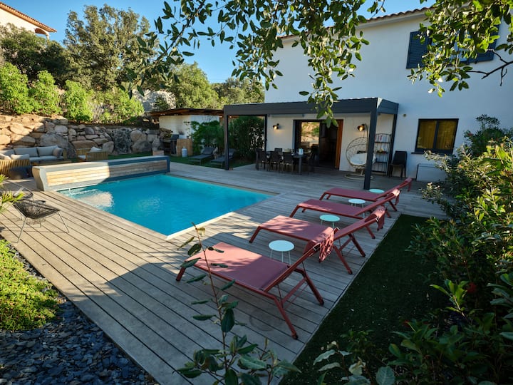 Villa Aux Portes Des Plages De Palombaggia - Santa Giulia