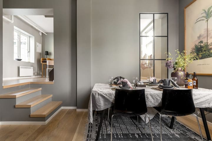 Exclusive Bakklandet Apartment | Prime Location - Trondheim