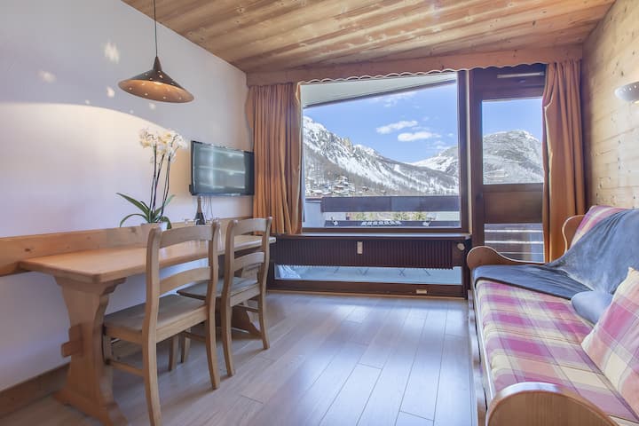 Tout à Pied à Val D’isère ! Balcon & Vue Montagne - Val-d'Isère