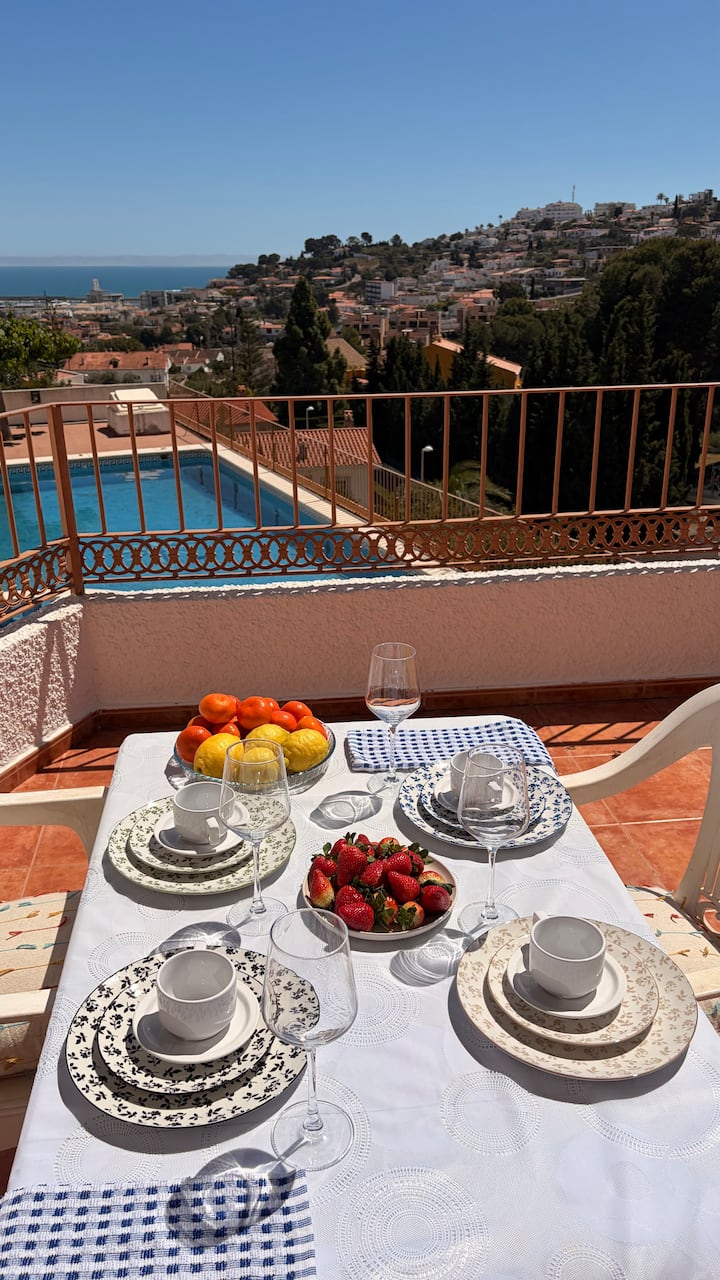 Sea View Apartment With Pool – 12 Min To The Beach - Benicarló