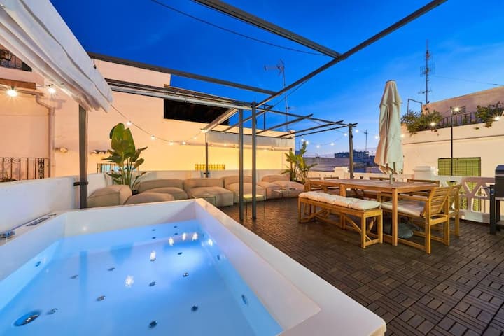 Sunset Villa - Jacuzzi & Grill - Monda