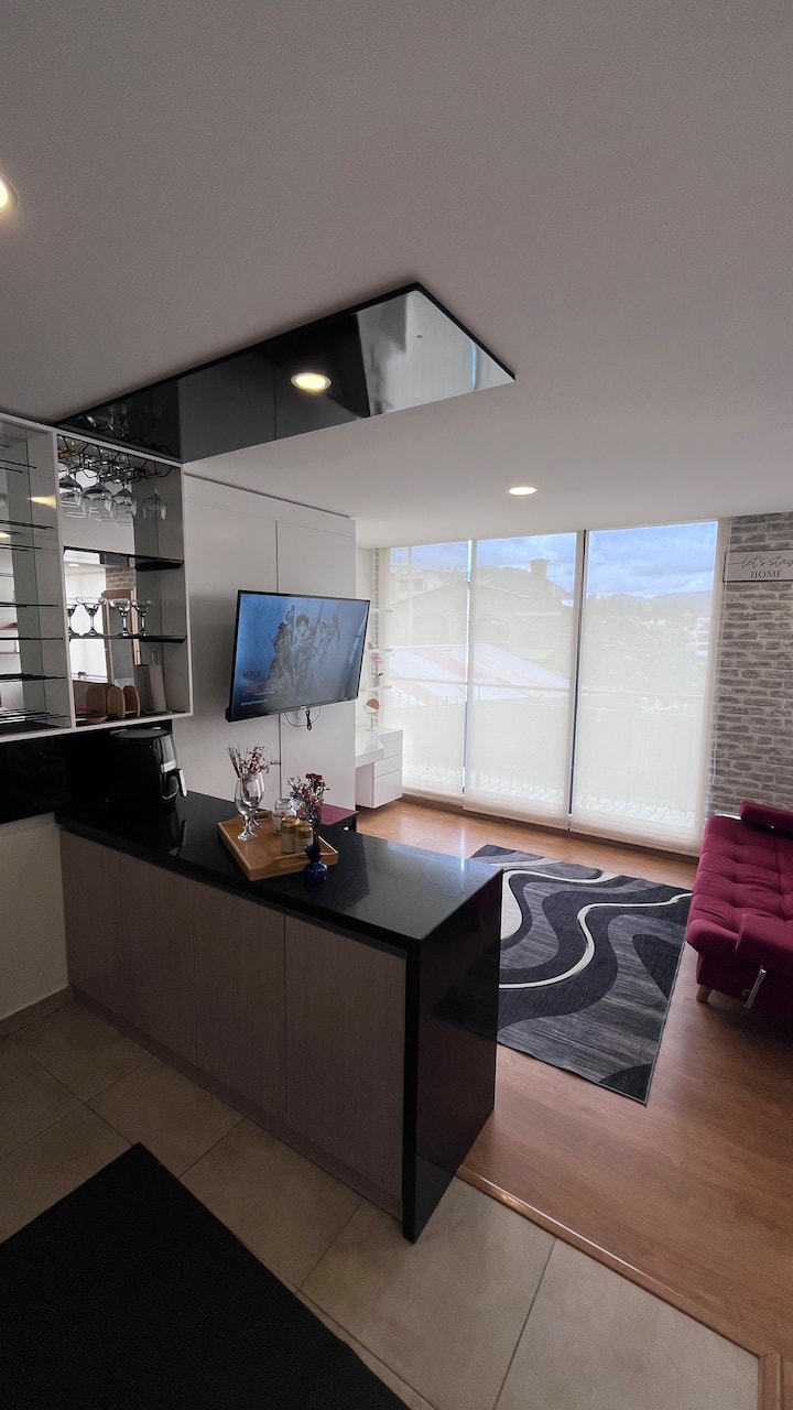 Acogedor Apartaestudio Parqueadero En La Calera - La Calera