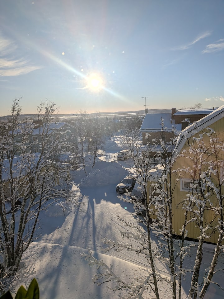 Modern Studio Med Fantastisk Utsikt - Kiruna