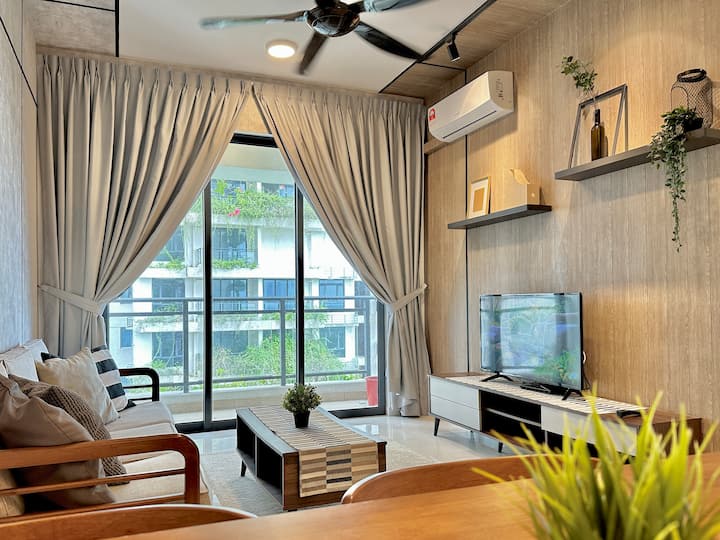 Forestcity Starview Bay 3pax Cozy & Modern Retreat - Gelang Patah