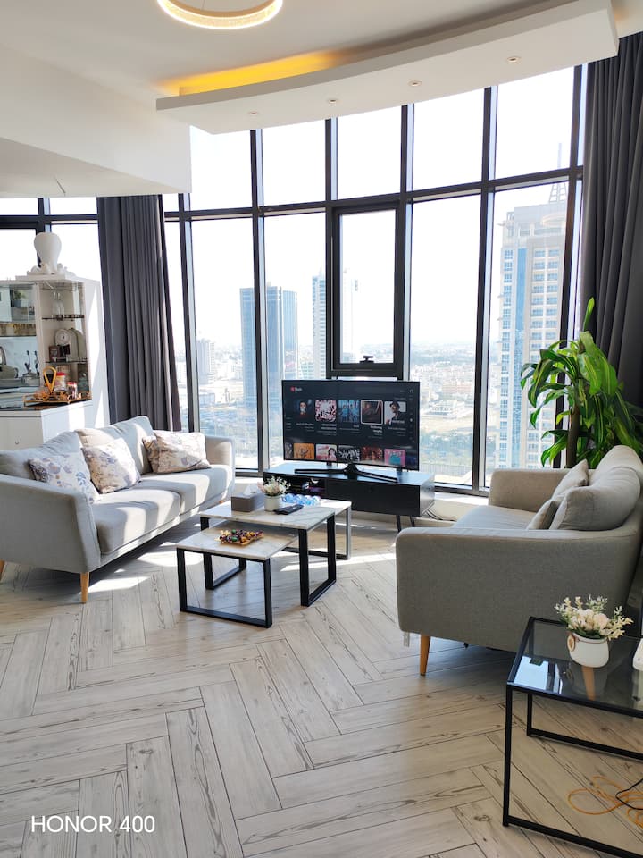 Elegant 2bedroom Apartment With Panorama City View - Bahrain