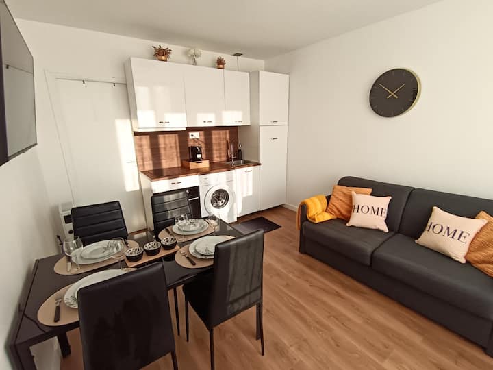 F2 Cosy Climatisé Jardin 5 Min Gare/ Paris-disney​ - Le Raincy