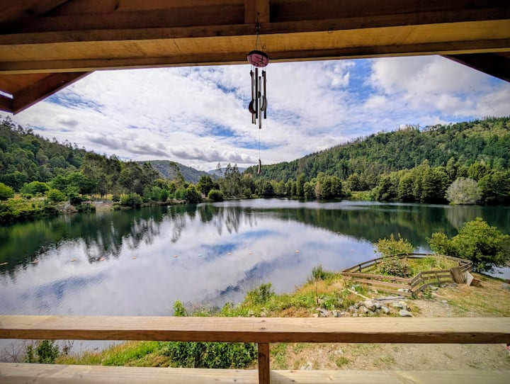 Casa Al Borde De Nuestra Laguna Corazon - Curanilahue
