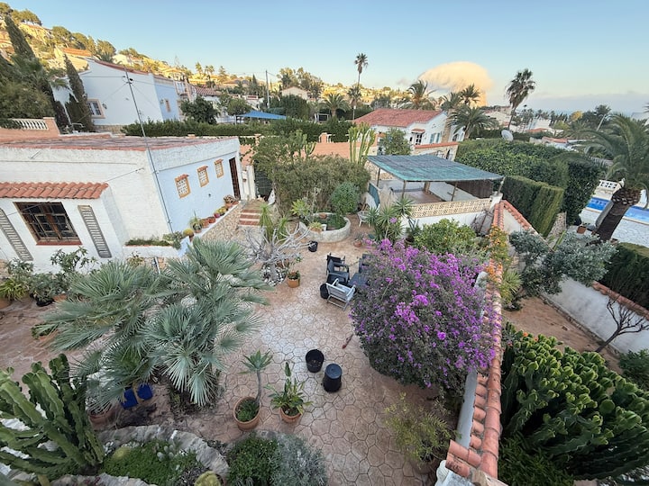 Casa Con Jardín Y Terraza Cerca Del Puerto De Calp - Altea