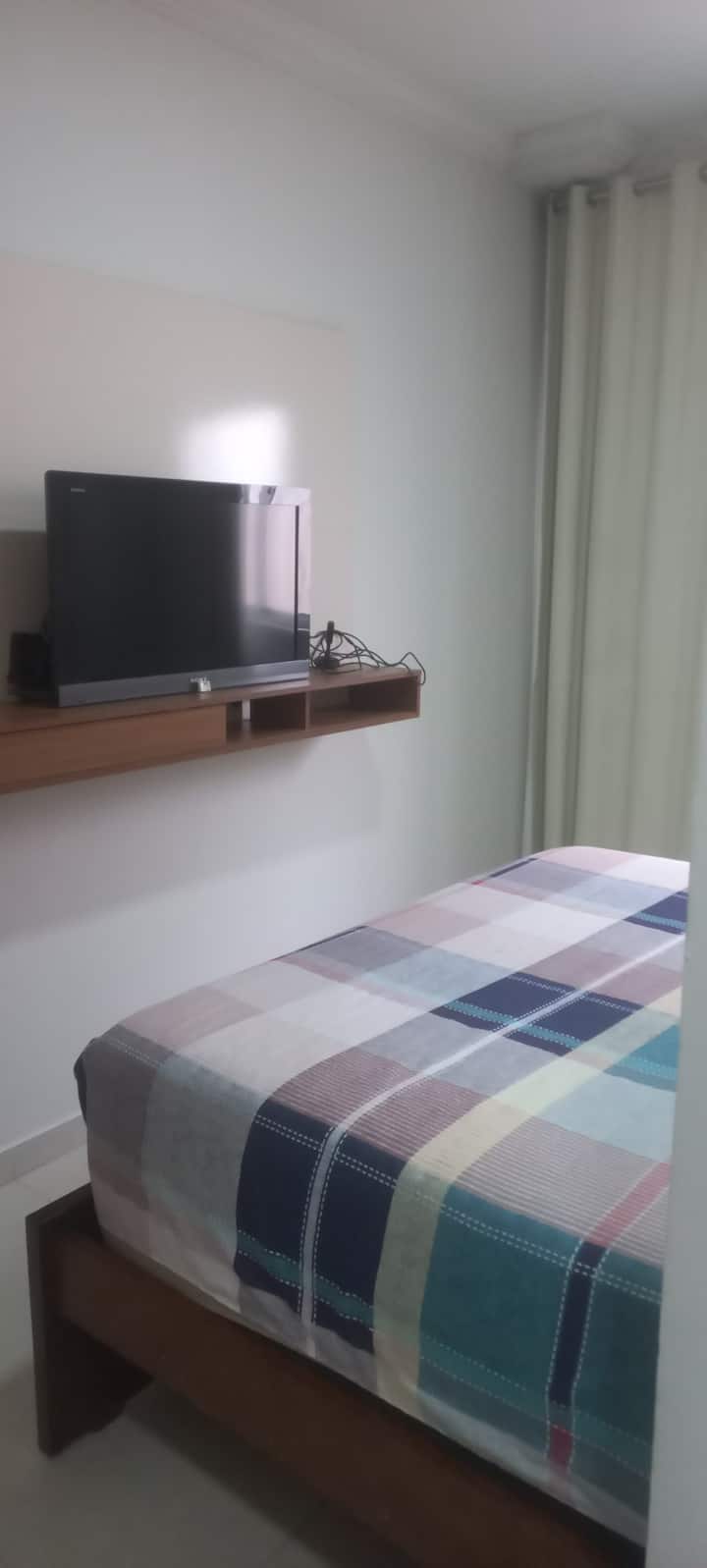 Apartamento 03 Quartos Mobil. Completo Confortável - Esmeraldas