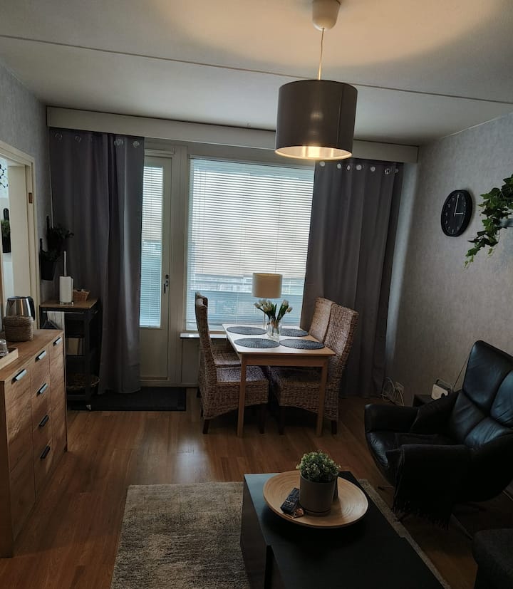 Kaksio 44m2  Lasitetulla Parvekkeella,
7.s Kerros - 라티